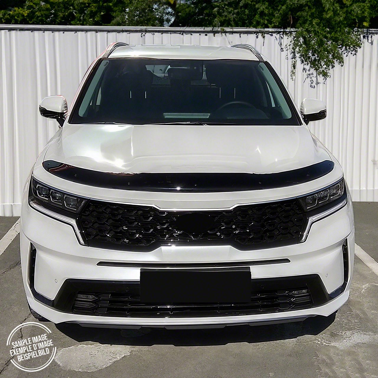 OMAC Toyota 4-Runner Bug Shield Hood Deflector; Black USA7094202Y (10 ...