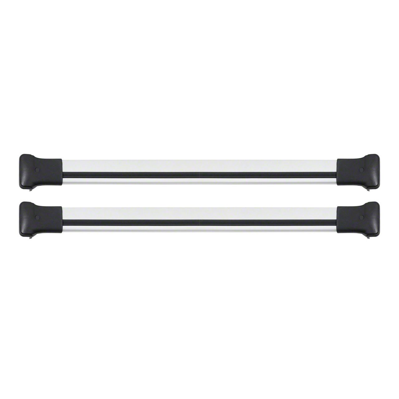 OMAC Toyota 4-Runner Roof Rack Cross Bars; Gray U013194 (06-09 4Runner ...