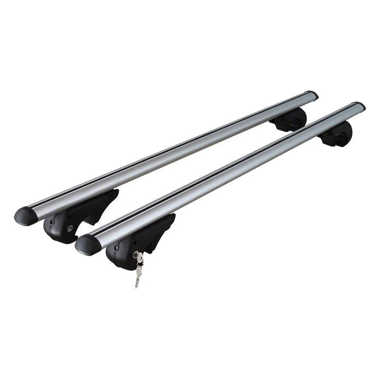 OMAC Toyota 4-Runner Roof Rack Cross Bars; Silver U024510 (10-24 ...