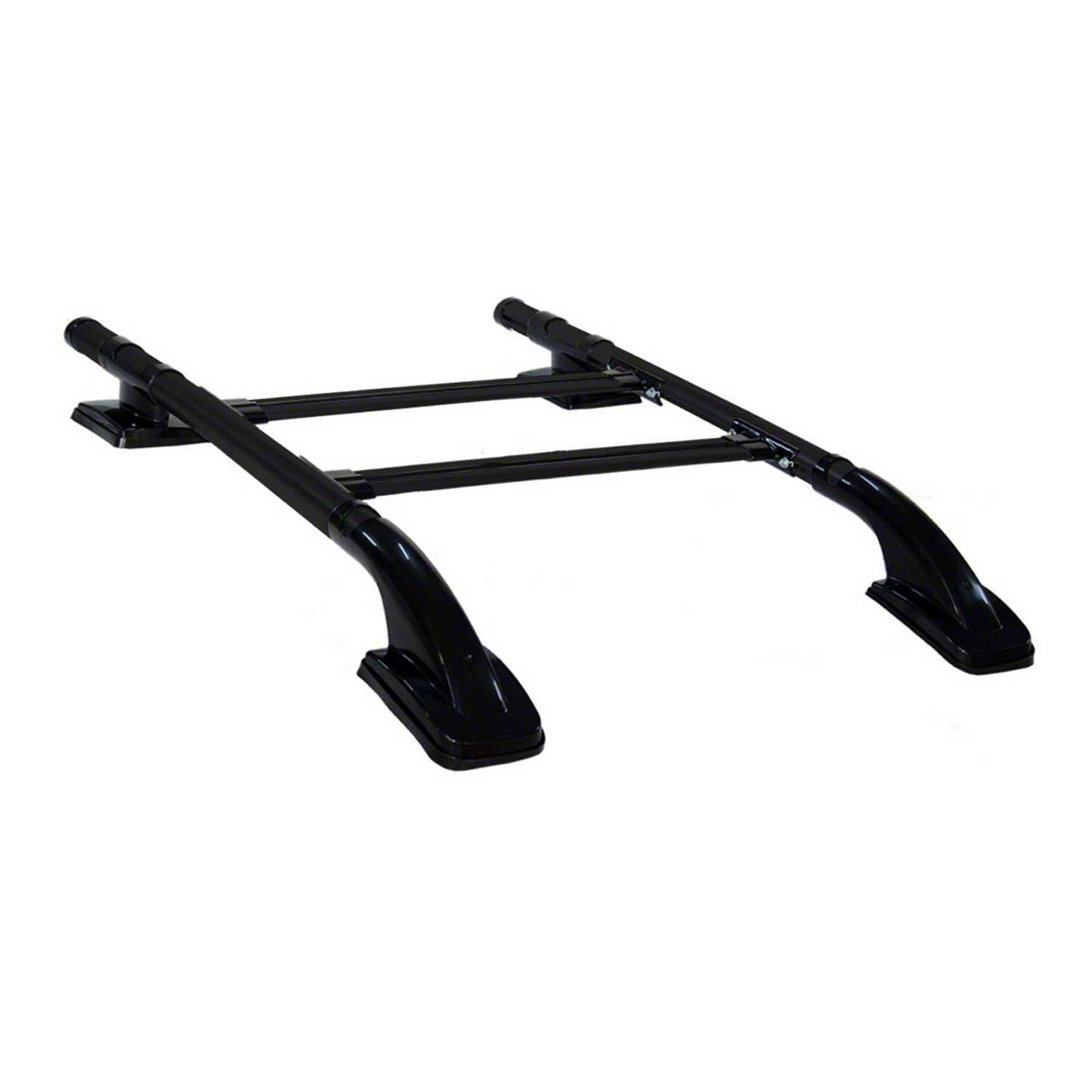 OMAC Frontier Top Roof Rack Side Rails; Black U019110 (05-21 Frontier ...