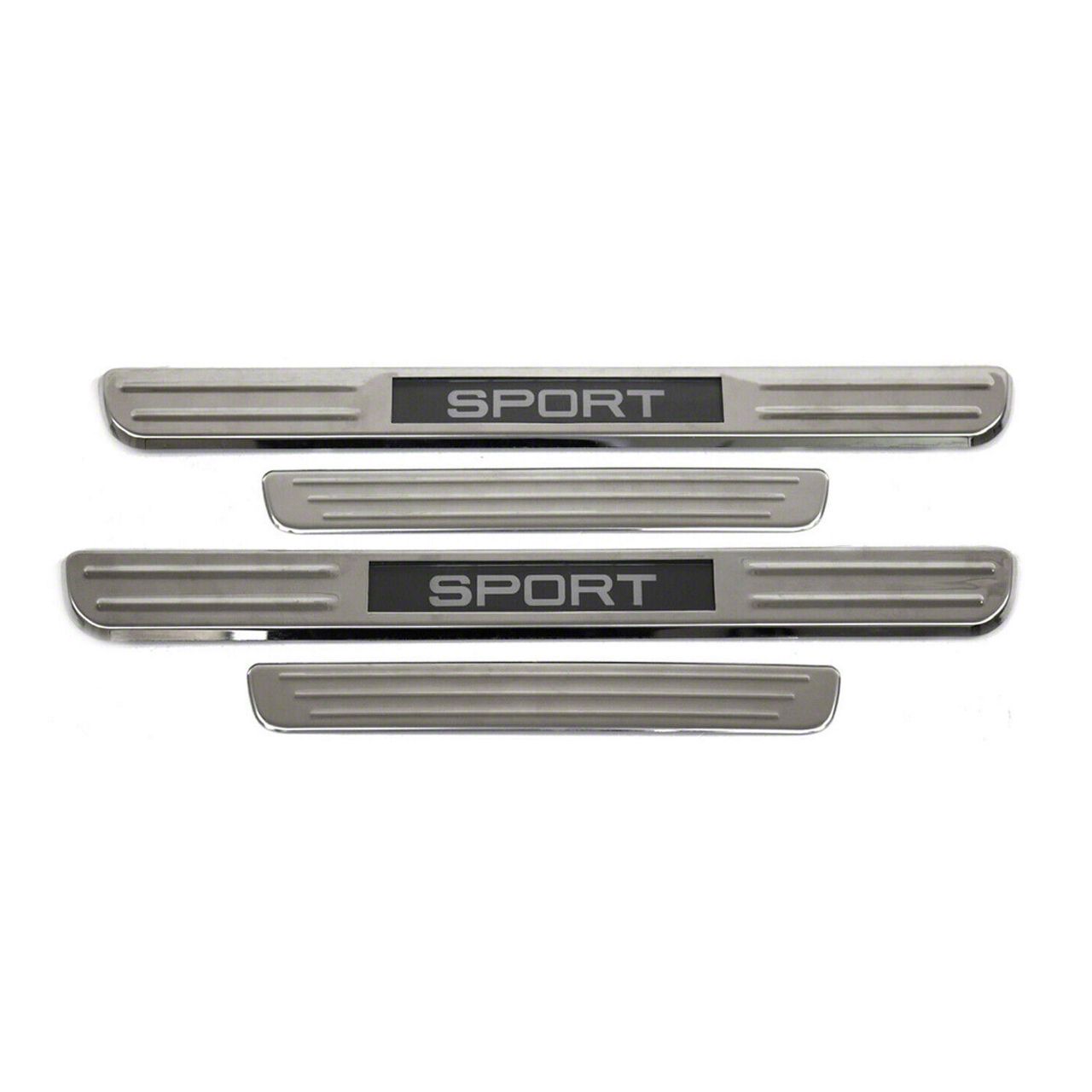 OMAC Jeep Grand Cherokee Illuminated Door Sill Scuff Plates with Sport ...