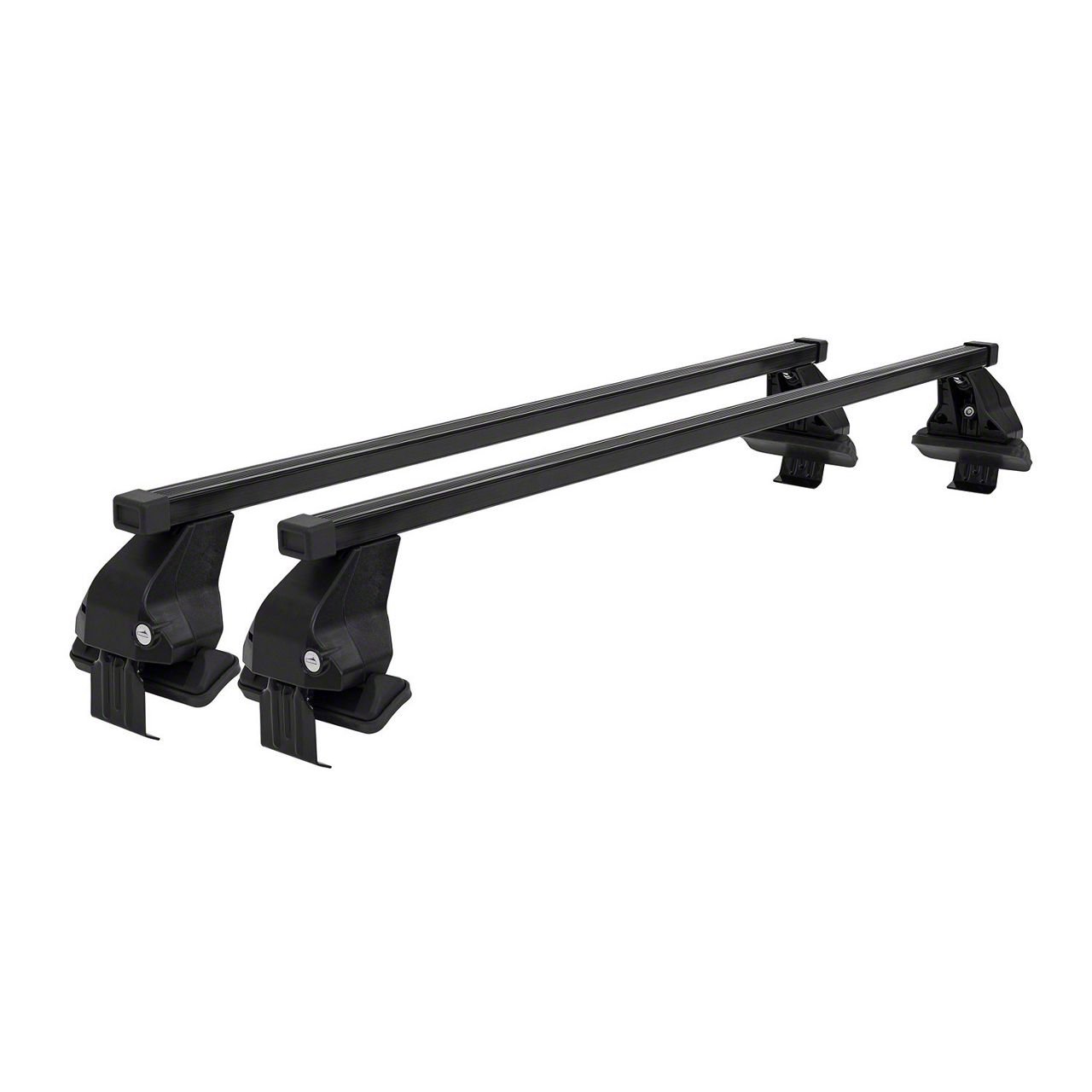 OMAC Jeep Grand Cherokee Smooth Roof Rack Cross Bars; Black U026500 (11 ...