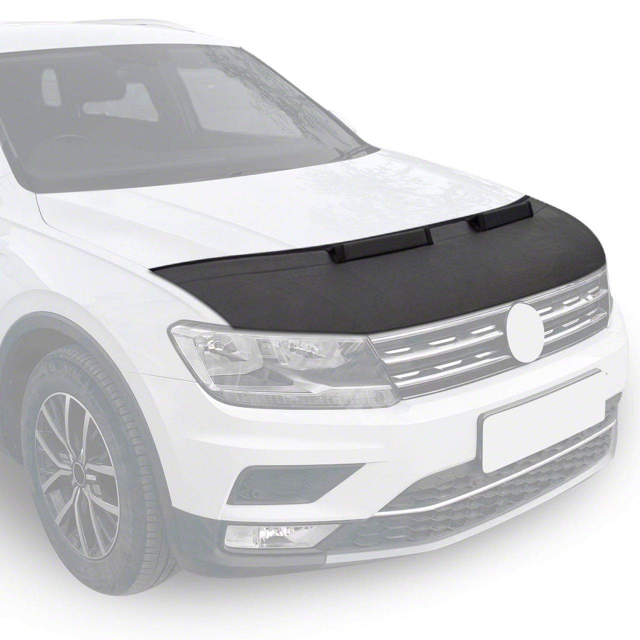 OMAC Jeep Renegade Mask Hood Bra; Black 1708BSZ4 (15-18 Jeep Renegade ...