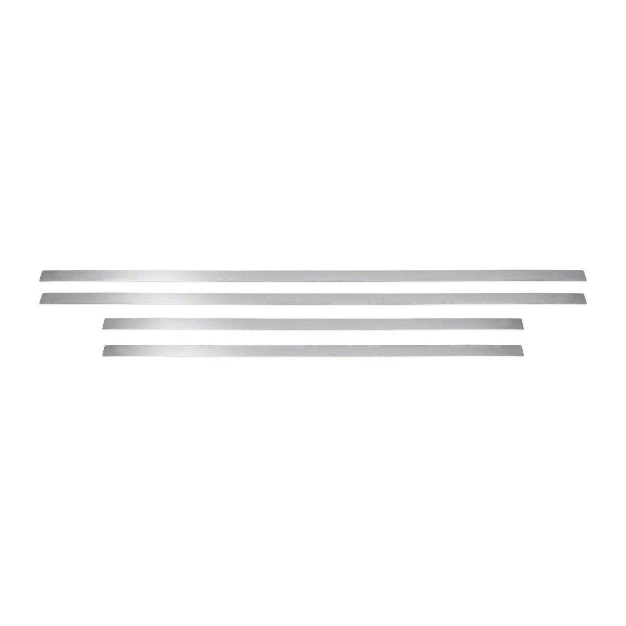 OMAC Tacoma Side Door Moldings; Silver LC-7084131 (05-15 Tacoma Access ...