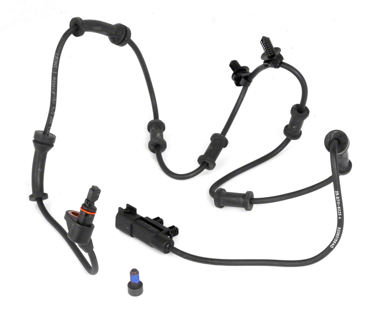 Jeep Wrangler ABS/Wheel Speed Sensor; Front (07-10 Jeep Wrangler JK)