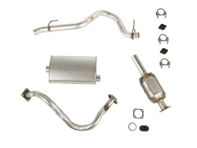 Jeep YJ Exhaust for Wrangler (1987-1995) | ExtremeTerrain