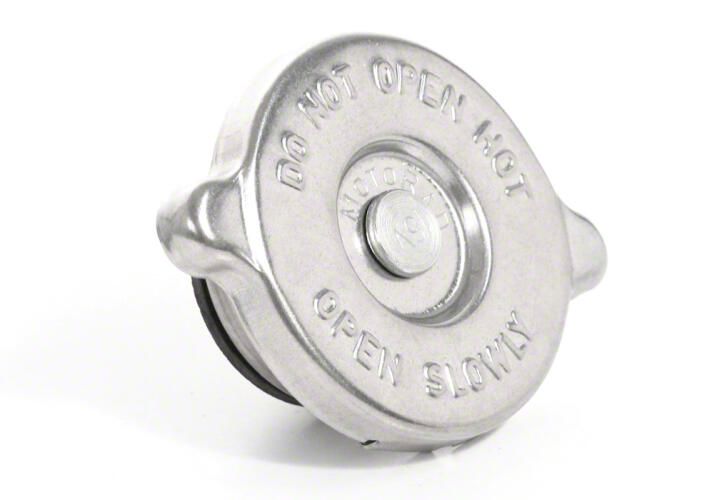 Jeep Wrangler Radiator Cap; 16 lbs. (76-01 Jeep CJ5, CJ7, Wrangler YJ ...