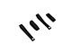 Jeep Wrangler Rear Window Straps (07-18 Jeep Wrangler JK)
