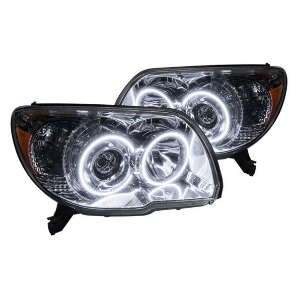 Oracle Toyota 4-Runner OE Style Headlights with LED Halo; Chrome ...