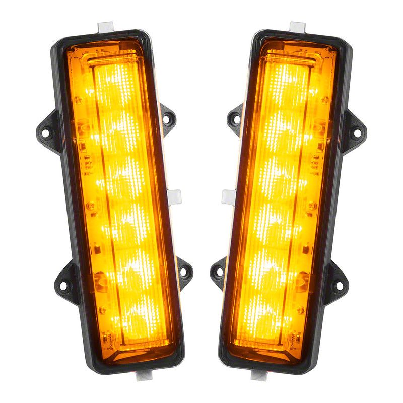 Oracle Bronco Dual Function Amber/White Reverse LED Modules for Flush ...