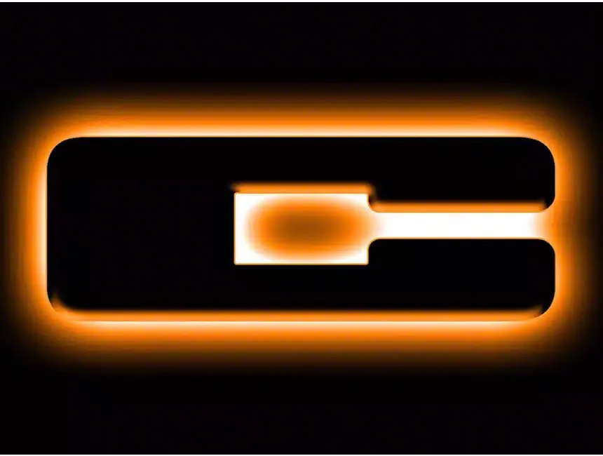 Oracle Bronco Illuminated Amber LED Letter Badge; Matte Black; C 3141-C ...