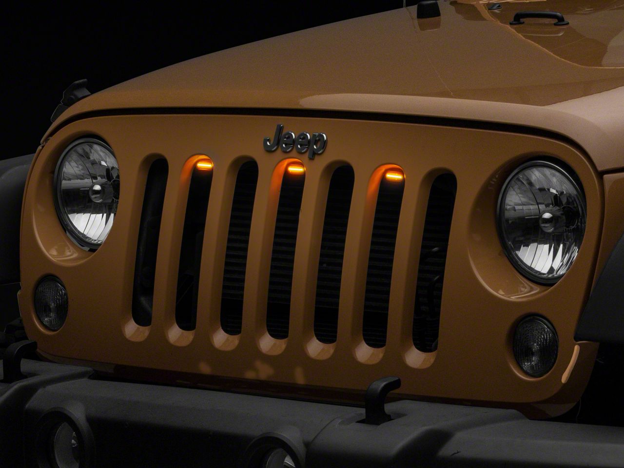 Oracle Jeep Gladiator Pre-Runner Style LED Grille Light Kit; Tinted ...