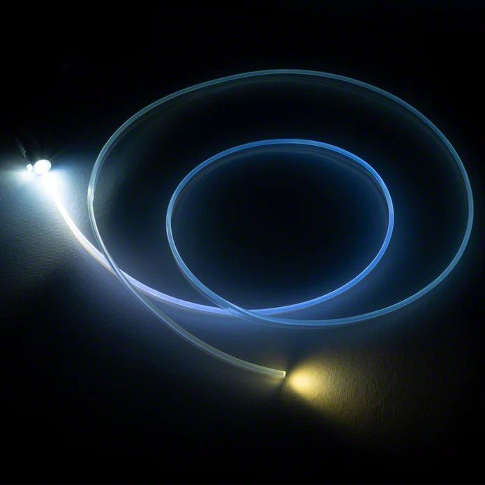 Oracle Jeep Renegade Fiber Optic LED Light Head; White 4230-001 ...