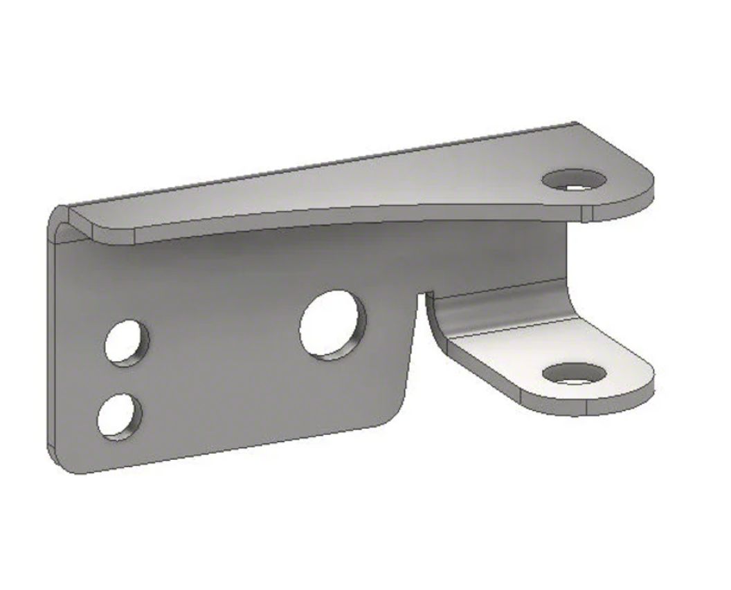 Outta Hand Fabrication Jeep Gladiator Steering Stabilizer Relocation ...