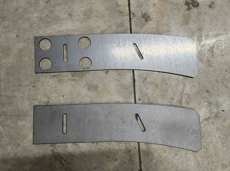 Outta Hand Fabrication Jeep Wrangler Front Frame Reinforcement Plates ...