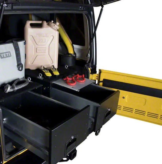 Overland Vehicle Systems Bronco Cargo Box with Working Station Combo 22 ...