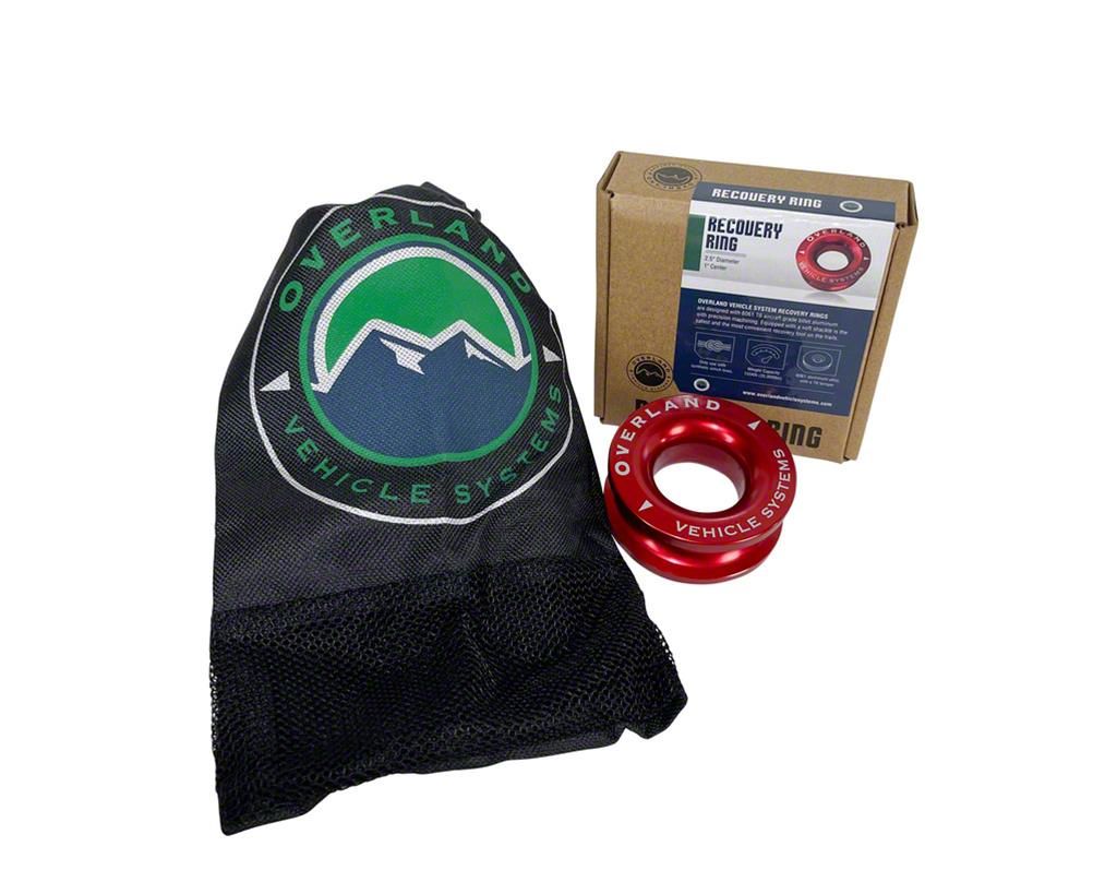 Overland Vehicle Systems Jeep Cherokee 2.50-Inch Recovery Ring; 10,000 ...