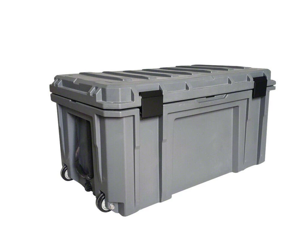 Overland Vehicle Systems Jeep Gladiator 169-Quart Dry Storage Box; Dark ...