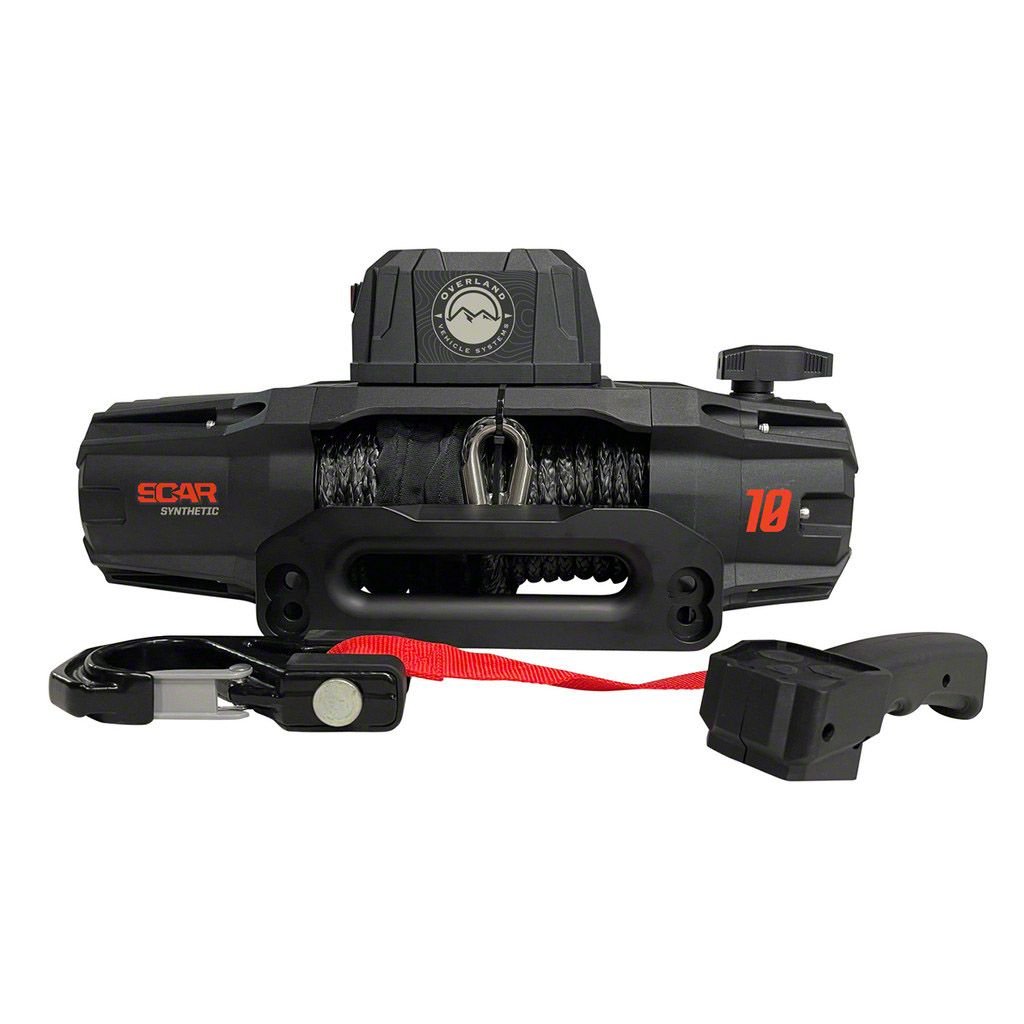 Overland Vehicle Systems Jeep Grand Cherokee S.C.A.R. 10,000 lb. Winch ...