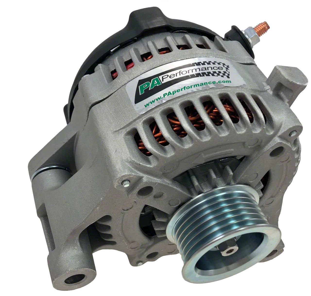 PA Performance Jeep Wrangler Alternator; 160 Amp 1158 (12-18 3.6L Jeep ...