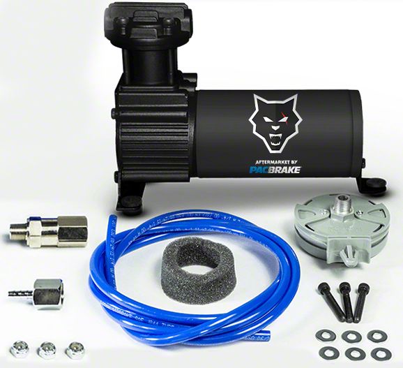 Pacbrake Jeep Wrangler 12V HP325 Series Basic Air Compressor Kit ...