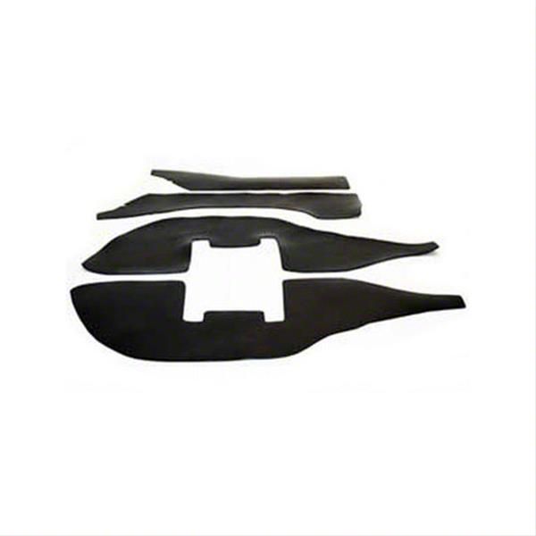 Performance Accessories Titan Gap Guards; Black Polyurethane PA6421 (04 ...