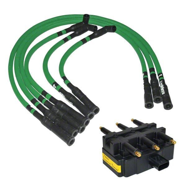 Performance Distributors Jeep Wrangler FirePower Ignition Kit; Green ...