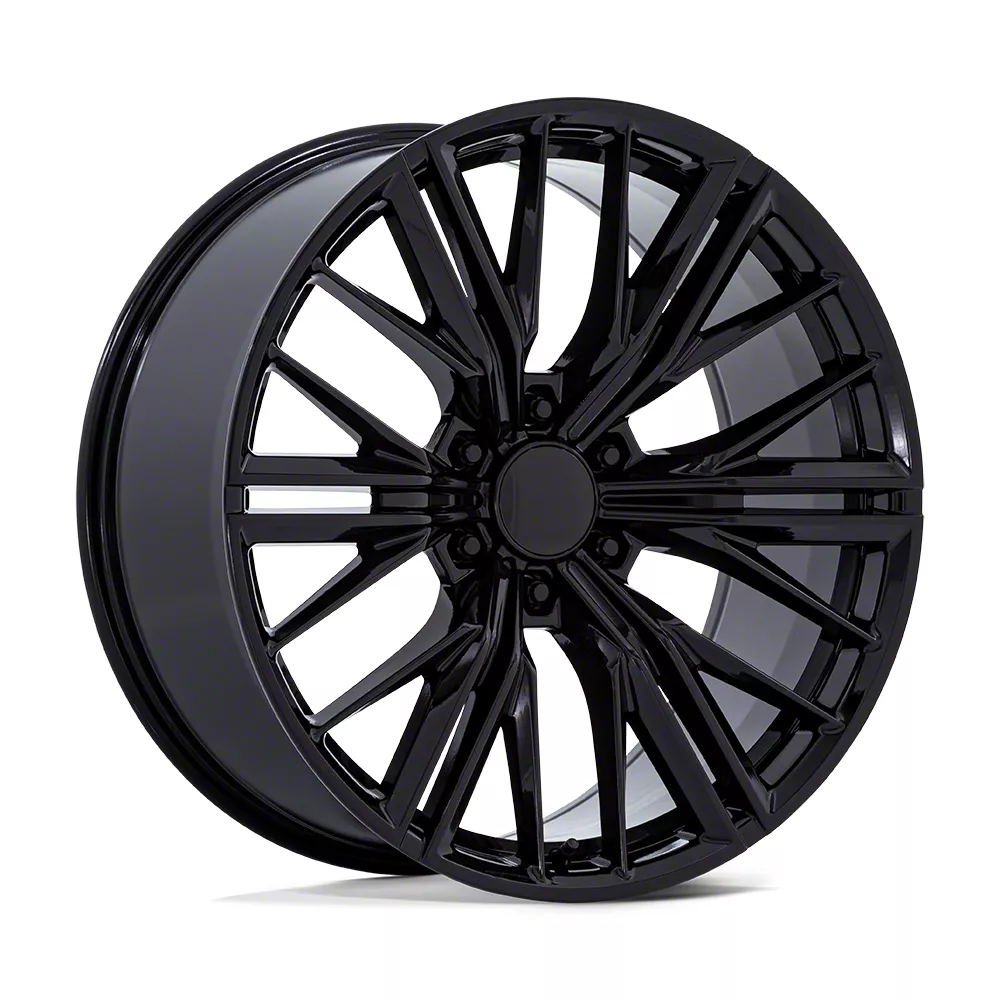 Performance Replicas Titan PR227 Gloss Black 6-Lug Wheel; 24x10; 24mm ...
