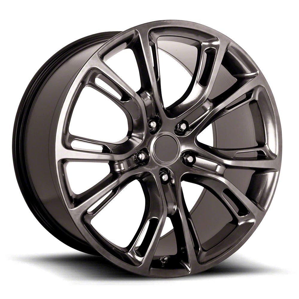 Performance Replicas Jeep Grand Cherokee PR137 Hyper Silver Dark Wheel ...