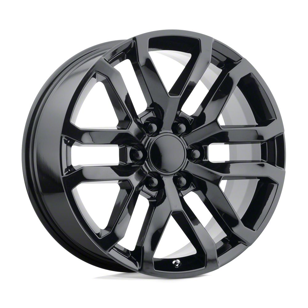 Performance Replicas Titan XD PR196 Gloss Black 6-Lug Wheel; 22x9; 24mm ...