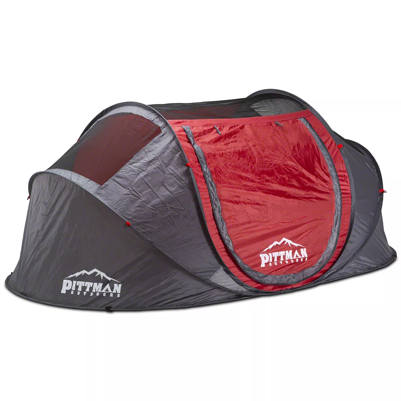 Pittman Outdoors Universal XT Instant POP-UP 2-Person Ground Tent; Gray ...