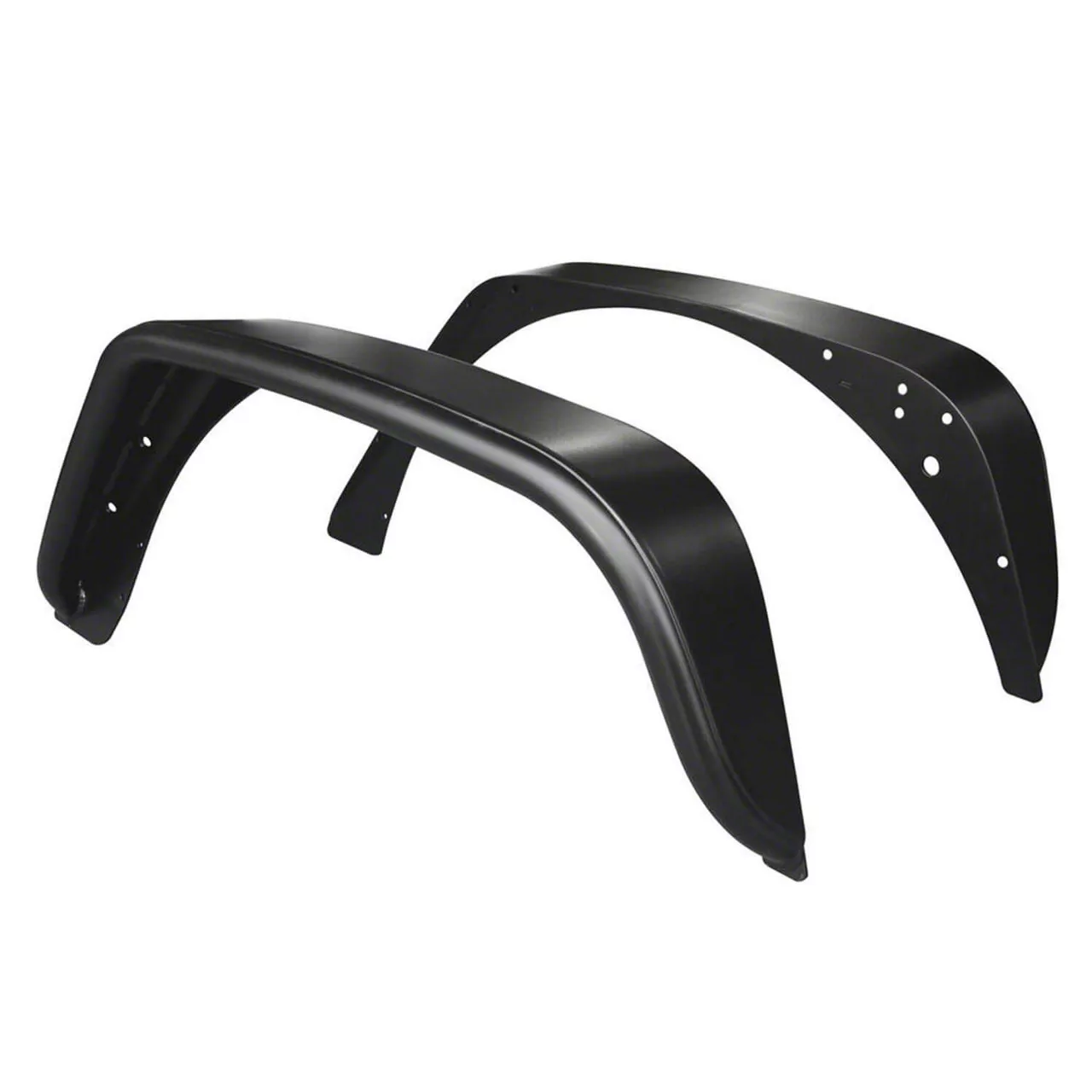 Poison Spyder Jeep Wrangler Rear Crusher Fender Flares; SpyderShell ...