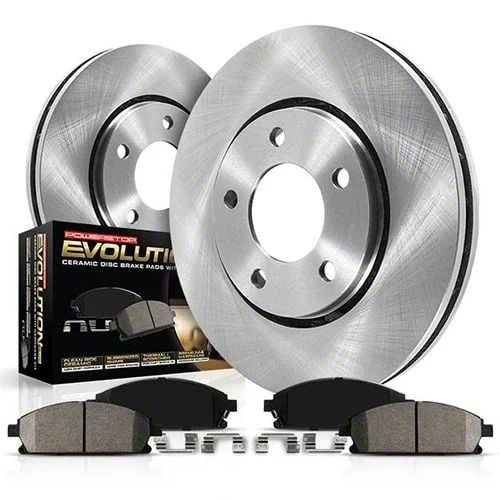 PowerStop Jeep Grand Cherokee OE Replacement Brake Rotor and Pad Kit ...