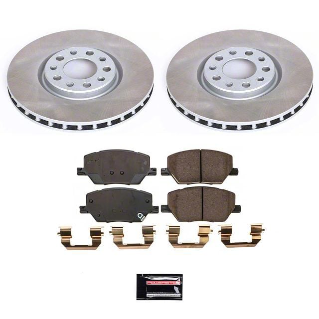 PowerStop Jeep Renegade Semi-Coated 5-Lug Brake Rotor and Pad Kit ...