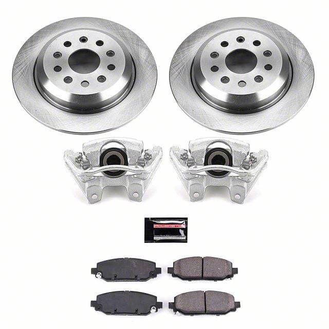 PowerStop Jeep Wrangler Z17 Evolution Plus Brake Rotor, Pad and Caliper ...