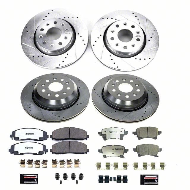 PowerStop Jeep Wrangler Z36 Extreme Truck and Tow Brake Rotor and Pad ...