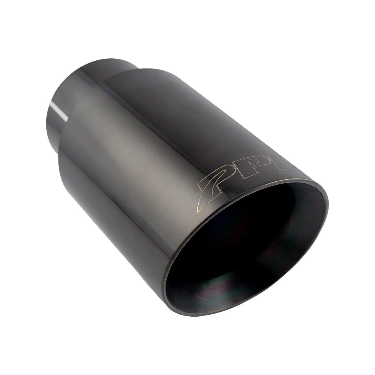 PPE Jeep Wrangler 3-Inch Exhaust Tip; Black 117023019 (Fits 3-Inch Tail ...