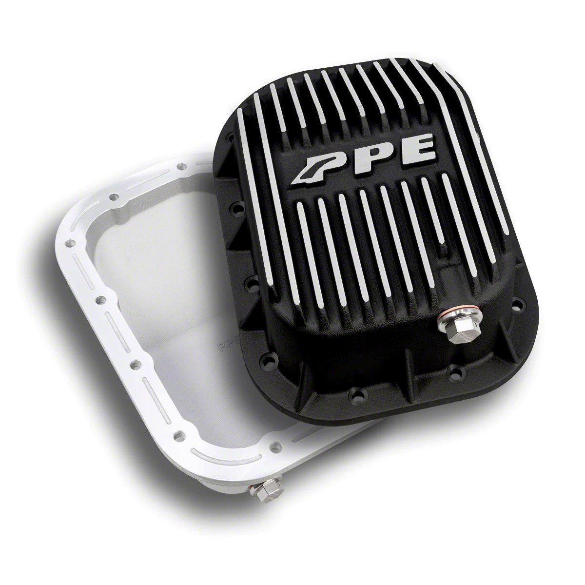 PPE Jeep Wrangler Heavy-Duty Cast Aluminum Engine Oil Pan; Brushed ...
