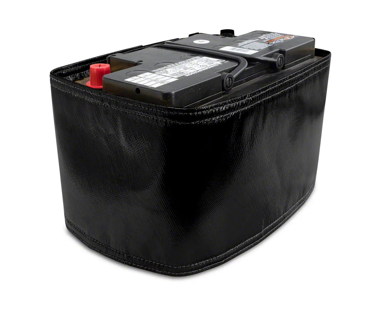 PPE Tundra Top Post Battery Heat Shield; Black 149002120 (Universal ...