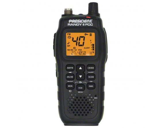 President Electronics Jeep Gladiator 40-Channel AM/FM Handheld CB Radio ...