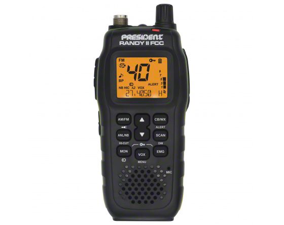 President Electronics Tacoma 40-Channel AM/FM Handheld CB Radio with ...