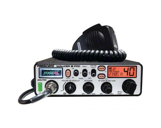 President Electronics Tundra 40-Channel Mobile AM/FM CB Radio with ...