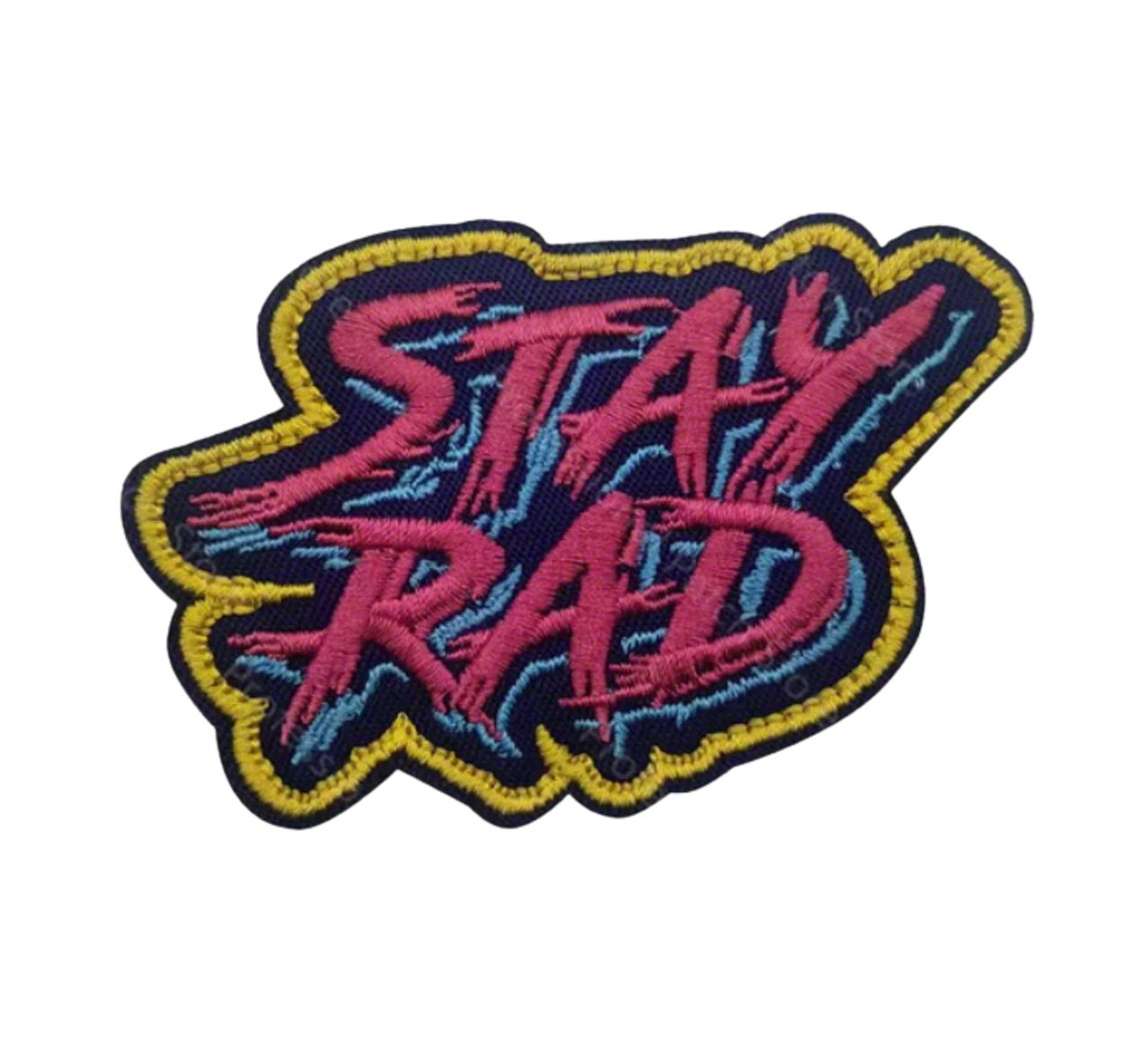 Primo Workz Universal XT Velcro Patch; Stay Rad PWPSR - Free Shipping