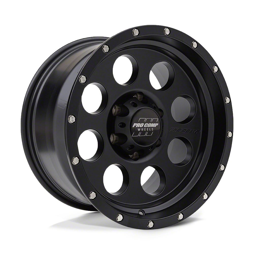 Pro Comp Wheels Toyota 4-Runner Proxy Satin Black 6-Lug Wheel; 17x9 ...