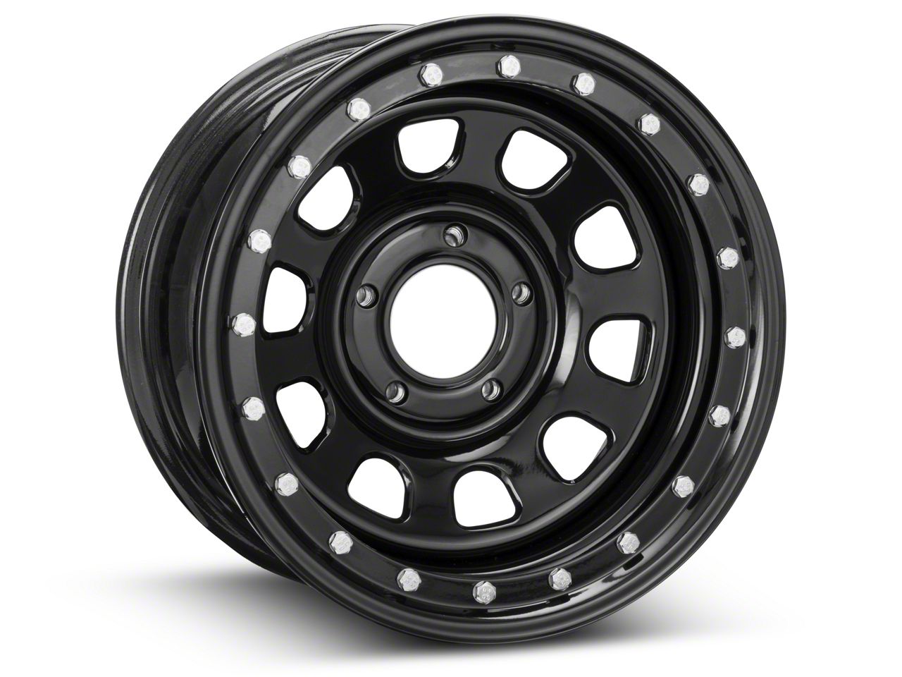Pro Comp Steel Wheels Jeep Grand Cherokee Street Lock Gloss Black Wheel ...