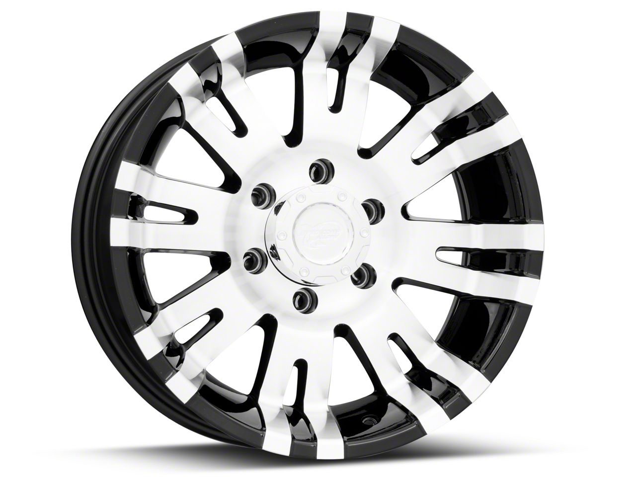 Pro Comp Wheels Toyota 4-Runner 01 Series Gloss Black Machined 6-Lug ...
