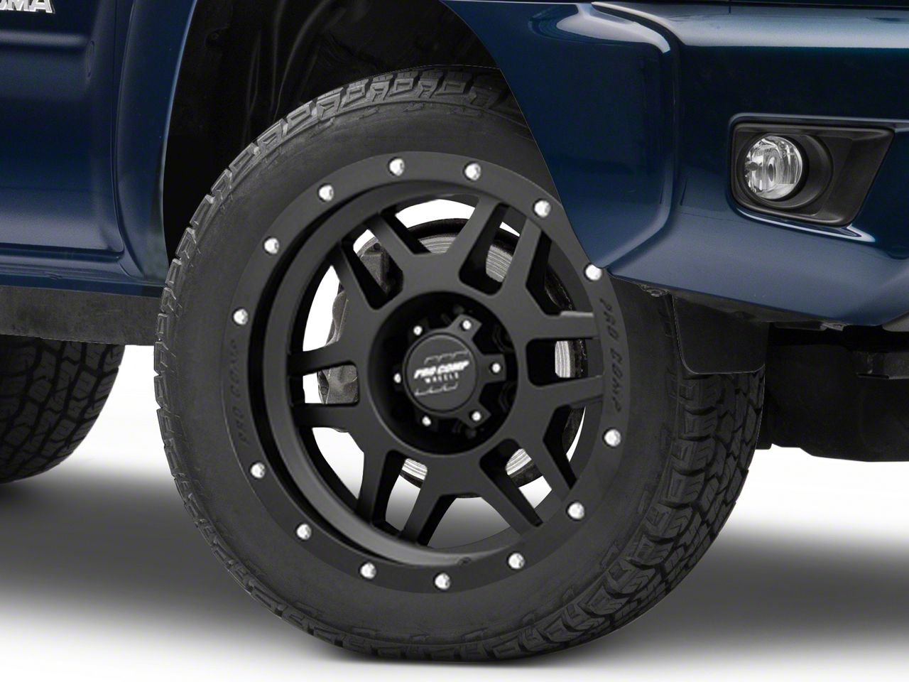 Pro Comp Wheels Tacoma Phaser Satin Black 6-Lug Wheel; 20x9; 6mm Offset ...