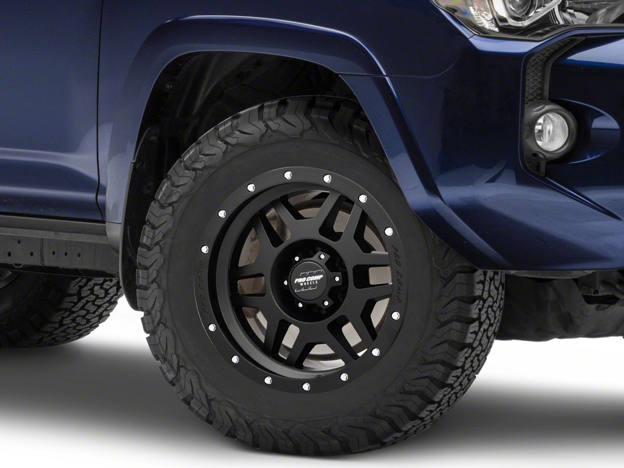 Pro Comp Wheels Toyota 4-Runner Phaser Satin Black 6-Lug Wheel; 18x9 ...