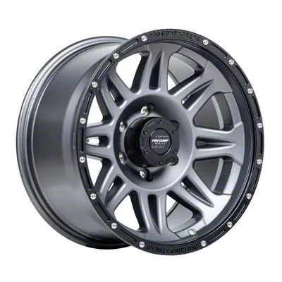 Pro Comp Wheels Toyota 4-Runner Torq Graphite with Black Lip 6-Lug ...