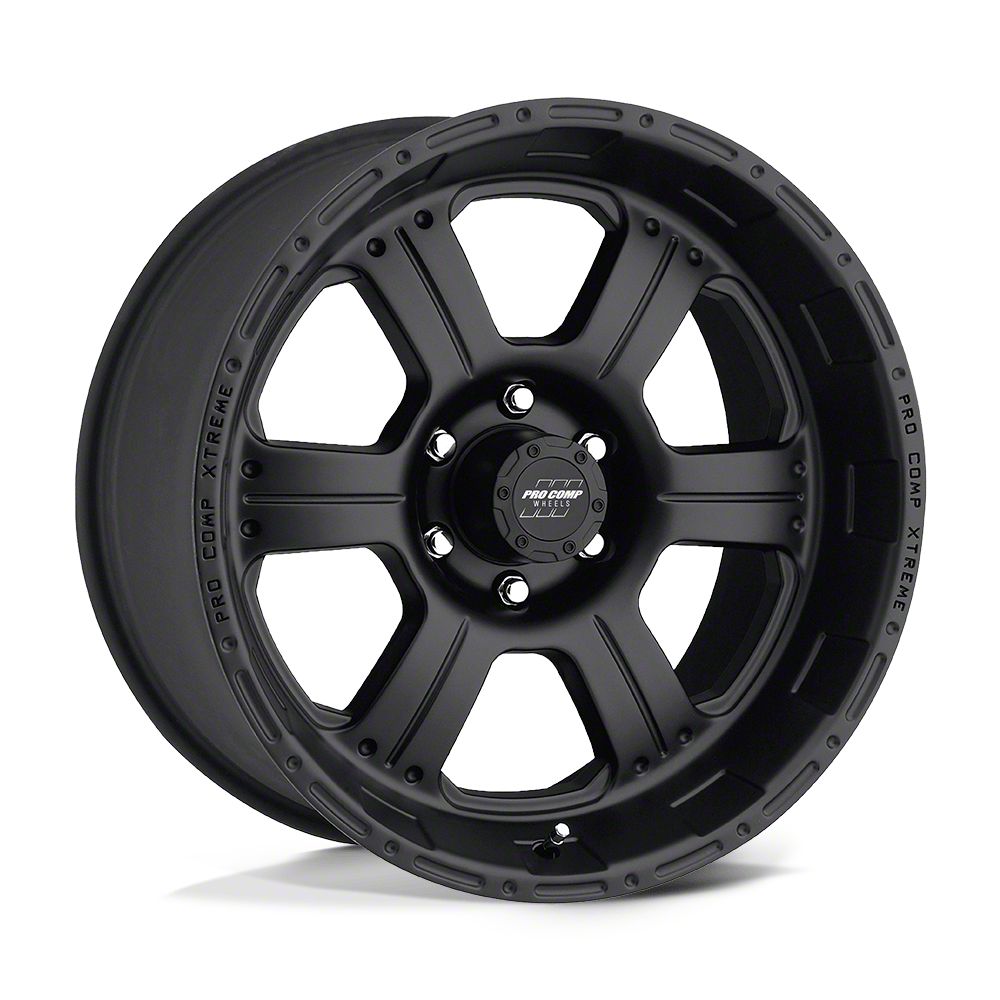Pro Comp Wheels Toyota 4-Runner Kore Flat Black 6-Lug Wheel; 17x8; 0mm ...